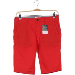 Tom Tailor Denim Herren Shorts, rot, Gr. 32