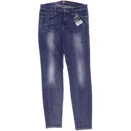 7 For All Mankind Damen Jeans, blau, Gr. 27