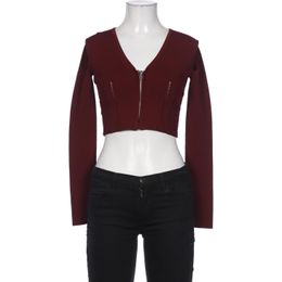 McQ Alexander McQueen Damen Strickjacke, bordeaux, Gr. 34