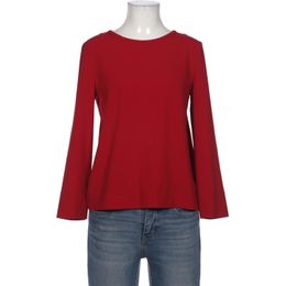 Hallhuber Damen Bluse, rot, Gr. 34