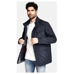 Outdoorjacke NEW CANADIAN "ALL SEASON" Gr. 33, blau (dunkelblau) Herren Jacken mit Strickeinsatz am Innenkragen