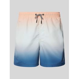 Jack & Jones Regular Fit Badeshorts mit Label-Print