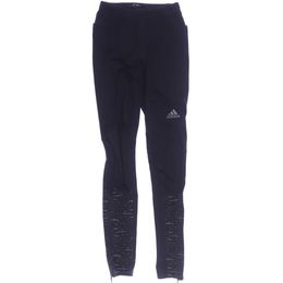 Adidas Damen Stoffhose, schwarz, Gr. 0