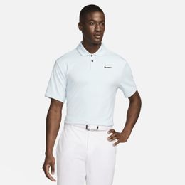 Nike Dri-FIT Tour einfarbiges Golf-Poloshirt für Herren - Blau