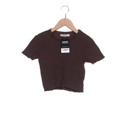 Pull&Bear Pull & Bear Damen T-Shirt, braun, Gr. 36