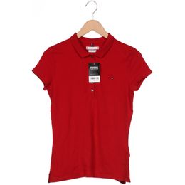 Tommy Hilfiger Damen Poloshirt, rot, Gr. 38