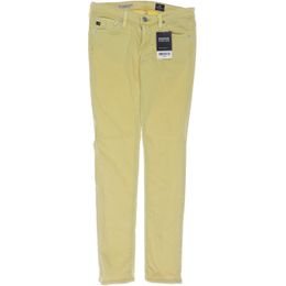 AG Adriano Goldschmied Damen Jeans, gelb, Gr. 34