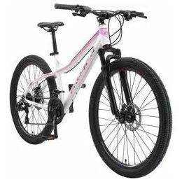 Mountainbike Bikestar Fahrräder Gr. 41cm, 26 Zoll (66,04cm), weiß für Damen und Herren, Kettenschaltung