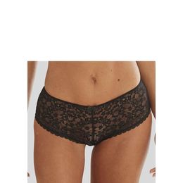 Vivance Panty 'Viola' schwarz Gr. 32/34 für Damen. Mit Schleife, Spitze. Körpernah. Nachhaltig.