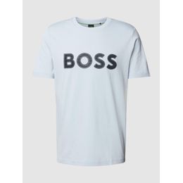 BOSS Green T-Shirt mit Label-Print