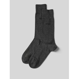 BOSS Socken mit Label-Print im 2er-Pack