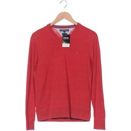 Tommy Hilfiger Herren Pullover, rot, Gr. 48