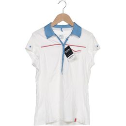 EDC by Esprit Damen Poloshirt, weiß, Gr. 36