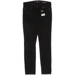 7 For All Mankind Damen Jeans, schwarz, Gr. 26