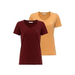Moxx Paris Shirt Damen Gr&ouml;&szlig;e S camel / bordeaux