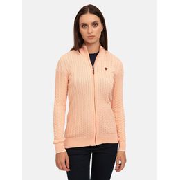 Williot Strickjacke Damen Gr&ouml;&szlig;e L pfirsich