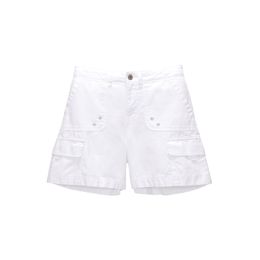 Pull&Bear Pull&bear Shorts Damen Gr&ouml;&szlig;e 36 wei&szlig;
