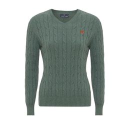 Jacey Quinn Pullover Damen Gr&ouml;&szlig;e S braun / petrol