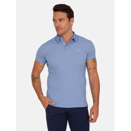 Jacey Quinn Shirt 'Interlok' Herren Gr&ouml;&szlig;e XL blau / hellblau