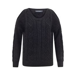 Jacey Quinn Pullover Damen Gr&ouml;&szlig;e XL anthrazit / schwarz
