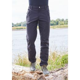 Trekkinghose John Devin Gr. 58, N-Gr, schwarz Herren Hosen Trekkinghosen länge der Hose mit Knöpfen verstellbar