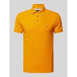 Tommy Hilfiger Poloshirt mit Label-Stitching