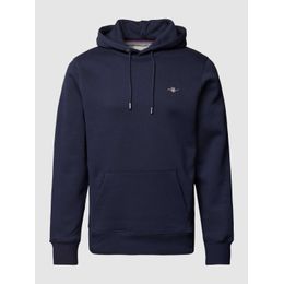 Gant Hoodie mit Label-Stitching Modell 'SHIELD'