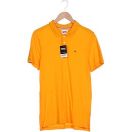 Tommy Jeans Herren Poloshirt, orange, Gr. 48