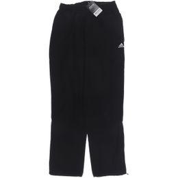 Adidas Damen Stoffhose, schwarz, Gr. 0