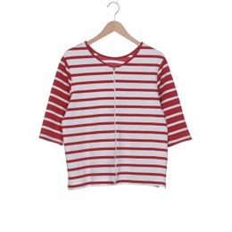 Ulla Popken Damen Langarmshirt, rot, Gr. 42