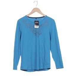 Bexleys woman Bexleys Damen Langarmshirt, blau, Gr. 42