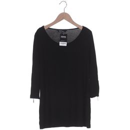 Ulla Popken Damen Langarmshirt, schwarz, Gr. 42