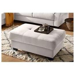 Hocker Home Affaire "Solvei", beige (natur), B:104cm H:45cm T:72cm, Hocker, Hocker mit Stauraum Polsterhocker