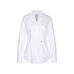 Seidensticker Kelchkragenbluse Slim Fit Damen Gr&ouml;&szlig;e XS wei&szlig;