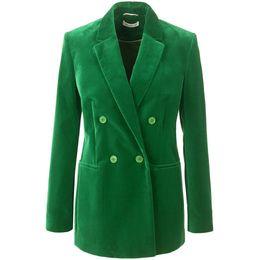 Peter Hahn St. Emile - Blazer, grün, Gr. 36 / S - Baumwolle