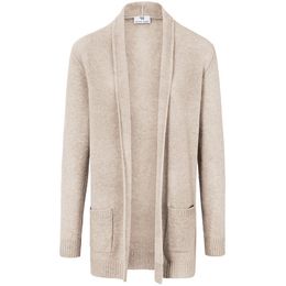 Cardigan aus 100% Schurwolle Peter Hahn beige