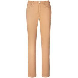 Slim Fit-Hose Modell Mary Brax Feel Good braun