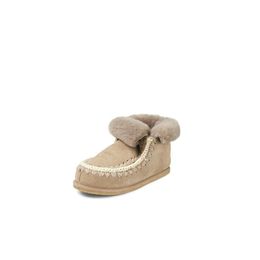 Lammfell-Hausschuh Pia Shepherd beige