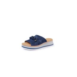 Plateau-Pantolette Gabor Comfort blau