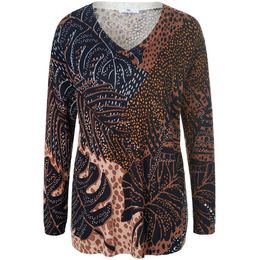 Peter Hahn - V-Pullover, blau, Gr. 36 / S