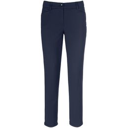 Knöchellange Hose Fadenmeister Berlin blau