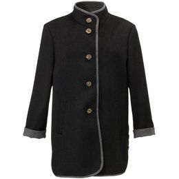 Loden-Longjacke Peter Hahn grau