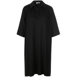 Jersey-Kleid 1/2-Arm Peter Hahn schwarz