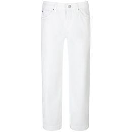 7/8-Hose Modell Chino turn up MAC weiss