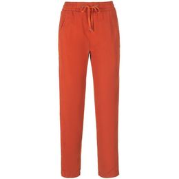 Knöchellange Hose Passform Cornelia Peter Hahn orange