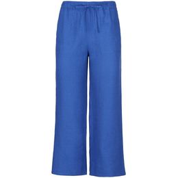 7/8-Schlupf-Hose aus 100% Leinen Peter Hahn blau