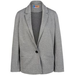 Jersey-Blazer WALL London grau