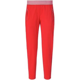 Knöchellange Hose zum Schlupfen Raffaello Rossi rot