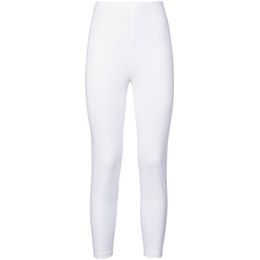 Leggings Nanna Green Cotton weiss