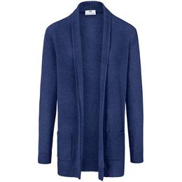 Cardigan aus 100% Schurwolle Peter Hahn blau